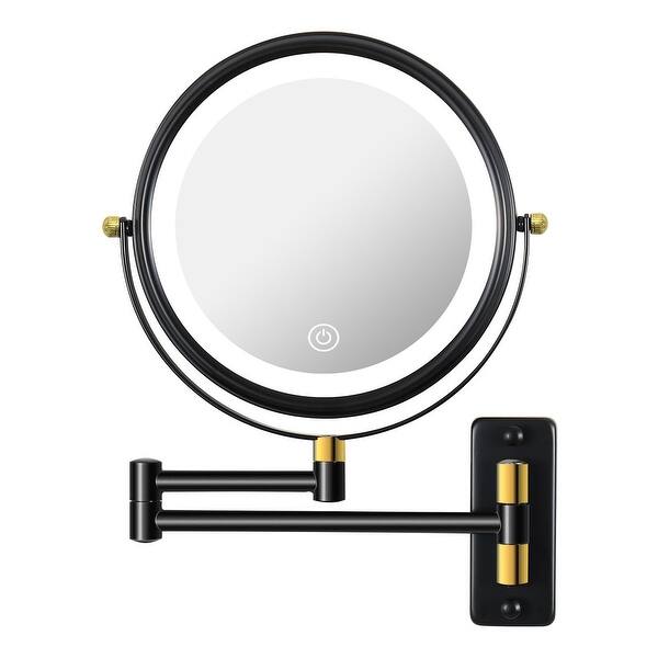 makeup light mirror wall