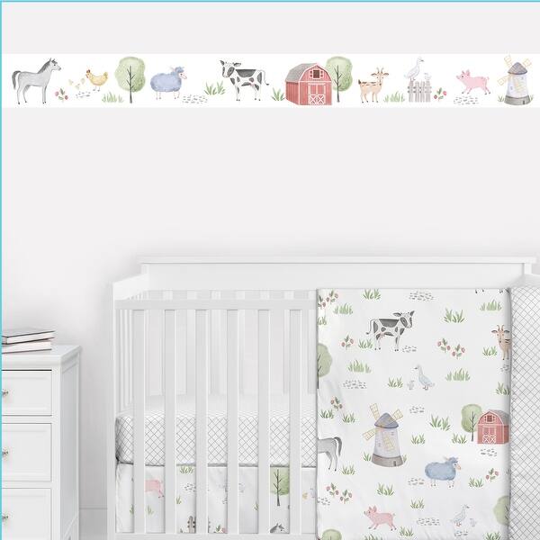 barn wallpaper border