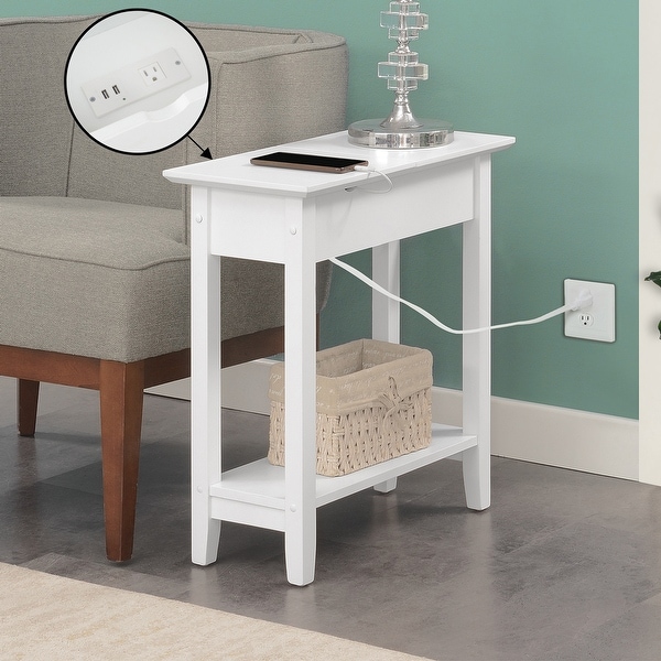 American heritage flip top end table store