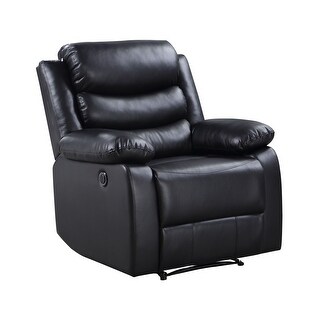 Power Motion Recliner Modern Power Recliner Chair PU Leather Armchair ...