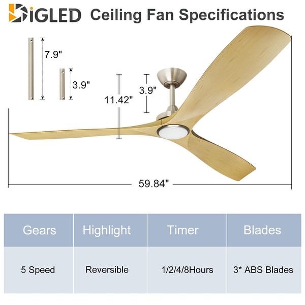 Remote Ceiling Fan with Lights Flush Mount - Bed Bath & Beyond - 37909518