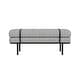 HomePop upholstered Bench with Metal Base - Cream Boucle - Bed Bath ...