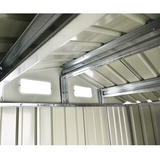 6ft x4ft Metal Storage Shed with Lockable Door - Bed Bath & Beyond ...