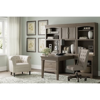 Signature Design by Ashley Janismore Weathered Gray 6-Piece Bookcase ...