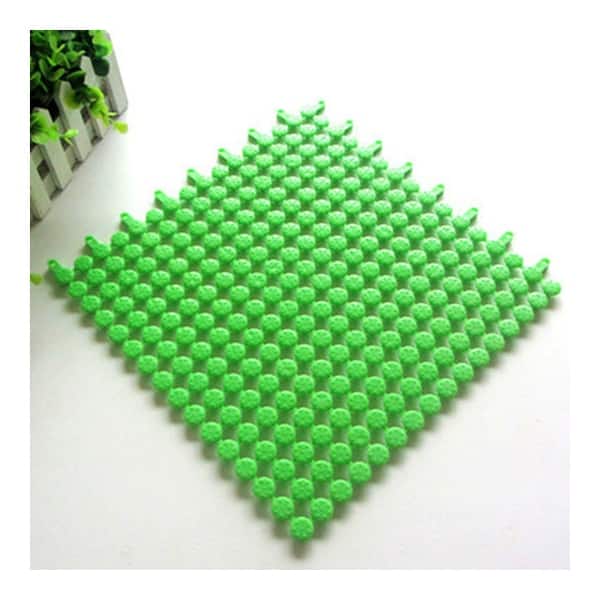Creative PVC Floor Ground Mat Carpet Cuttable - Green - Bed Bath ...