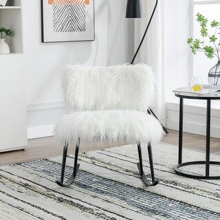 Faux Fur Rocking Chair - Bed Bath & Beyond - 39070225