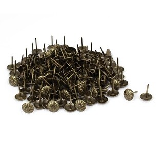 7/16" Dia Daisy Head Thumbtack Upholstery Decorative Nail Thumb Tack ...