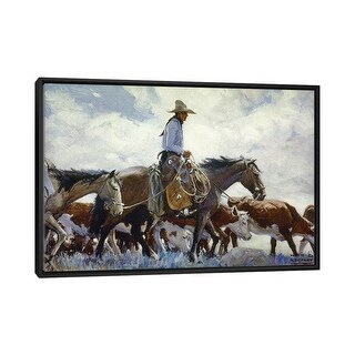 iCanvas "Koerner, Cowboy, 1920" by W.H.D. Koerner Framed - Bed Bath ...