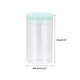 Round Storage Display Case Acrylic Plastic Storage Box, 8.2x15cm Blue ...