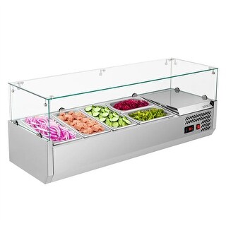 47 Inch Countertop Refrigerated Prep Rail - Bed Bath & Beyond - 40351050