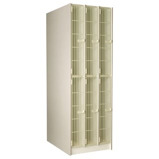 Instrument Storage Cabinet - 6 Compartment Music Room Organizer - Band ...