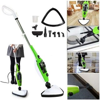 10-in-1 Steam Mop: Best Multi-Surface Cleaner for Hardwood Floors ...