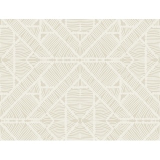 York Wallcoverings Diamond Macrame Beige Wallpaper - Bed Bath & Beyond ...