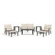 Winston Jasper 8-Piece Loveseat, Lounge Chair and Side Table Seating ...