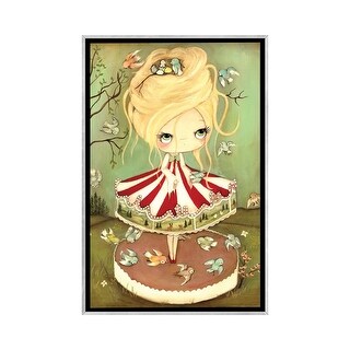 iCanvas "Bird Carousel" by Kelly Ann Kost Framed - Bed Bath & Beyond ...