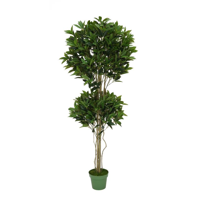 Faux 5ft Shikiba Topiary - Overstock - 36235768