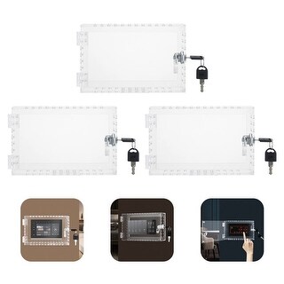 3Pcs Lockable Heat and Air Condition Control Panel Cover - Bed Bath ...