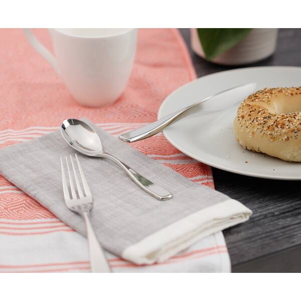 Nambe Anna 45 piece Flatware Set - 8 inch - Bed Bath & Beyond - 38306447