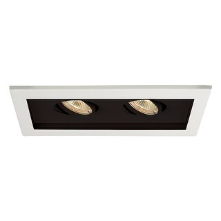 WAC Lighting Multiple Spot Low Voltage Recessed Light Adjustable Trim ...