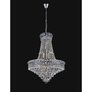 Luminous 14 Light Down Chandelier With Chrome Finish - Bed Bath ...