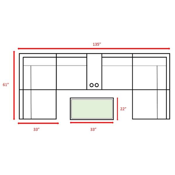 LSI Wicker/Rattan 4 - Person Seating Group with Cushions - Bed Bath ...