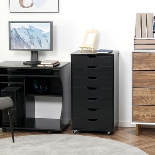 7-drawer Vertical Filing Cabinet Office Storage Cabinet - Bed Bath ...