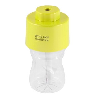 Unique Bargains USB Portable Mini Water Bottle Caps Humidifier Yellow ...
