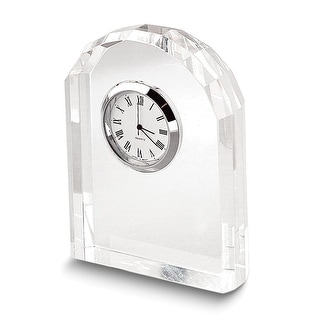 Curata Optic Crystal Arch Quartz Desk Clock - Bed Bath & Beyond - 36206270