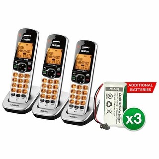 Uniden DCX170-3 With Additional Battery DECT 6.0 Extra Handset - Bed ...