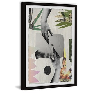 'The Touch' Framed Painting Print - Bed Bath & Beyond - 36081874