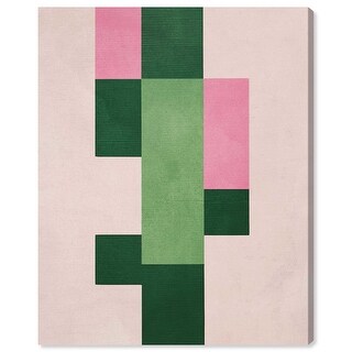 abstract rectangular Canvas Modern Midcentury by Art Remedy - Bed Bath ...