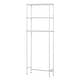 Design Ideas MeshWorks 3 Tier Metal Bathroom Storage Shelving Unit Rack ...