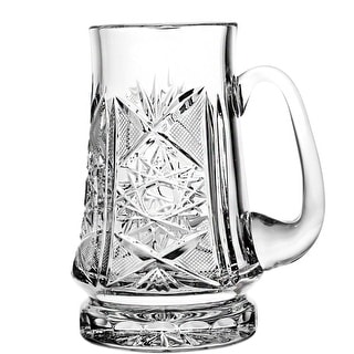 Neman Glassworks Crystal Cut High-End Beer Glass - Bed Bath & Beyond ...