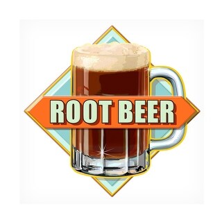 RetroPlanet 'Root Beer Diamond' Canvas Art - Bed Bath & Beyond - 39505380