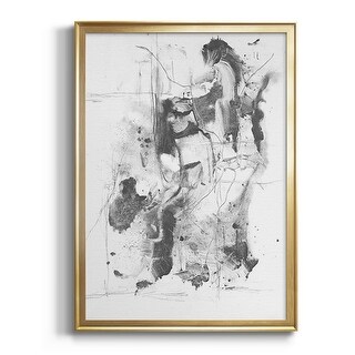 Graphite Abstract I Premium Framed Print - Ready to Hang - Bed Bath ...