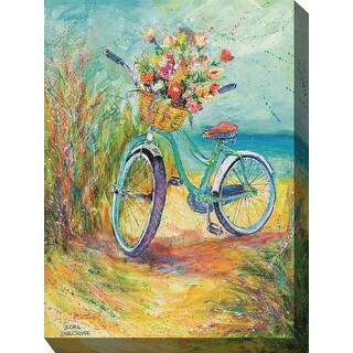 Blossom Bike All Weather Outdoor Wall Décor - Bed Bath & Beyond - 39783303