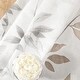 Deconovo Floral Pattern Sheer Curtain for Living Room (1 Panel) - Bed ...