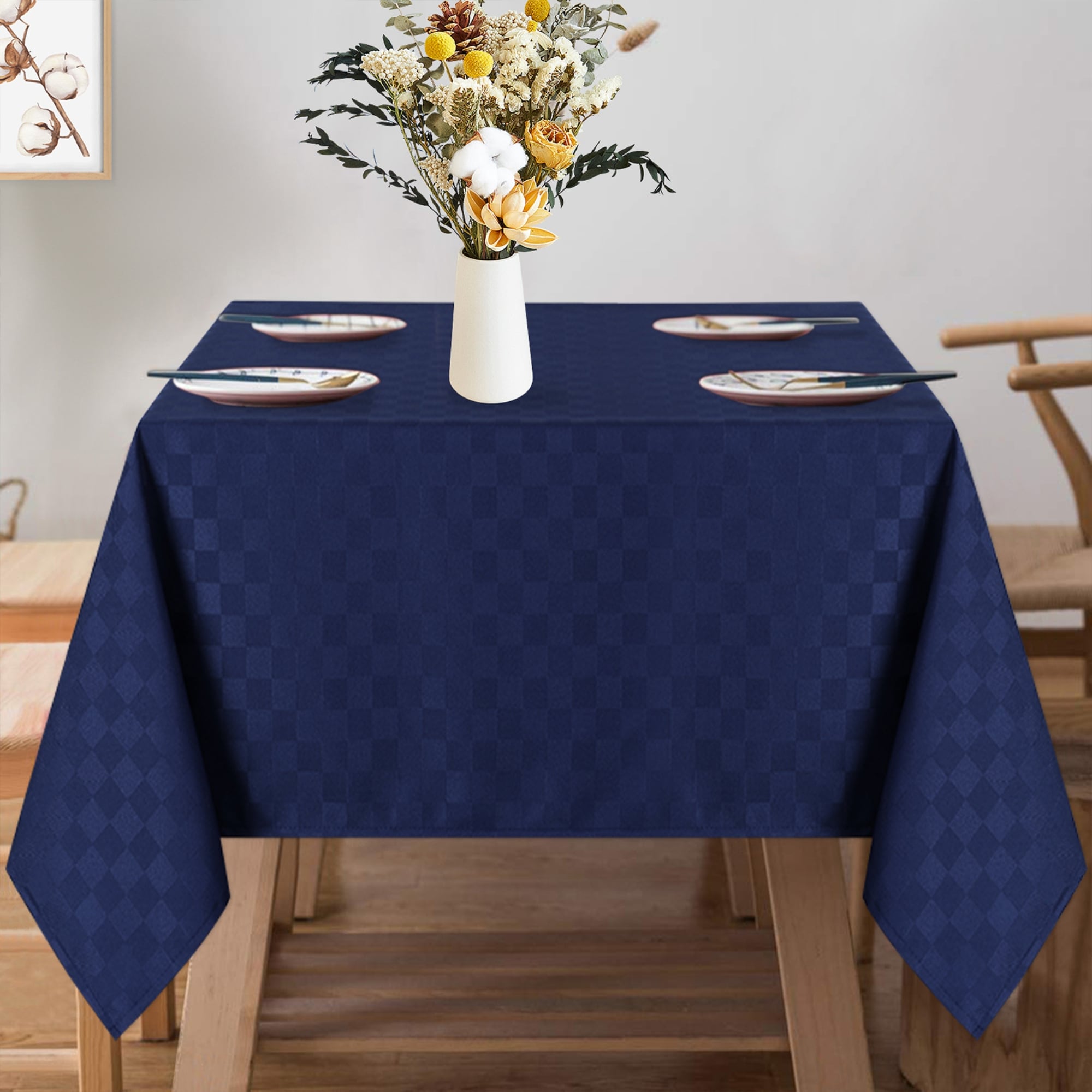 52 in. Square Tablecloths - Bed Bath & Beyond