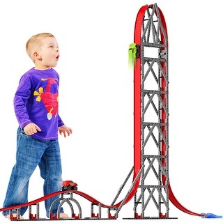 Race Track Building Toy Set for Kids, Educational Building Blocks Toy ...