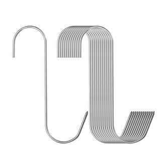 Meat Hooks Stainless Steel Butcher Hook S-Shaped Meat Processing Hooks ...
