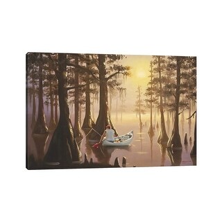 iCanvas "Serenity On The Marsh" by D. "Rusty" Rust Canvas Print - Bed ...