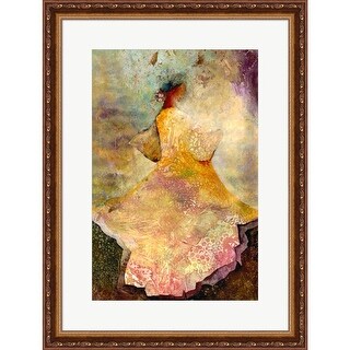 Doris Charest 'Flourished Dancer 2' Framed Art - Bed Bath & Beyond ...