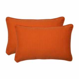 Pillow Perfect Orange Outdoor Throw Pillows (Set of 2) - Bed Bath ...