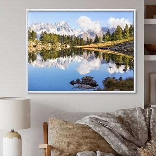 Designart "Wildlife Alaskan Scenery III" Alaska Framed Wall Decor - Bed ...