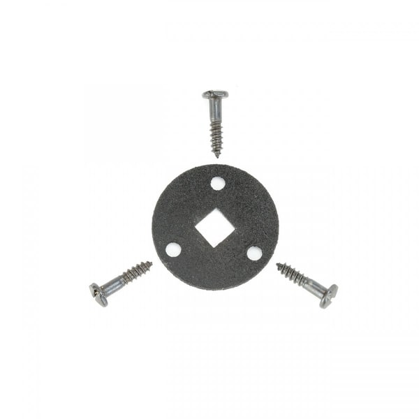 Backplate For Door Knob Dummy Spindle1-3/8" Dia x 1" L Durable Iron ...