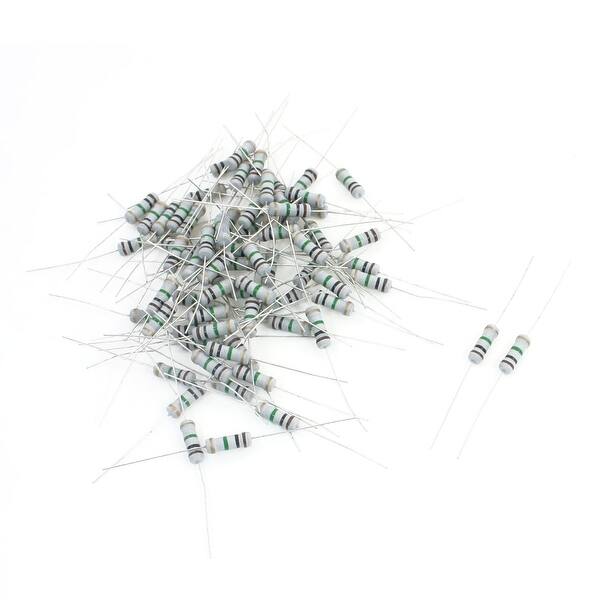 60Pcs 1000K Ohm 1W 5% Tolerance Through Hole Carbon Film Fixed ...