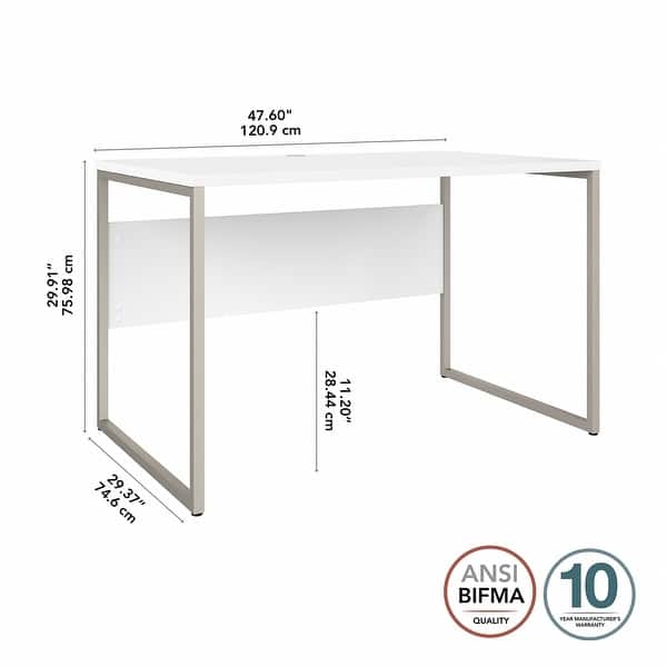 Hybrid 48W x 30D Computer Table Desk by Bush Business Furniture - Bed ...