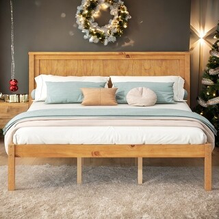 Platform Bed Frame with Headboard - Bed Bath & Beyond - 42102740