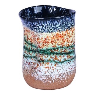 Novica Handmade Intense Perception Ceramic Vase - Bed Bath & Beyond ...