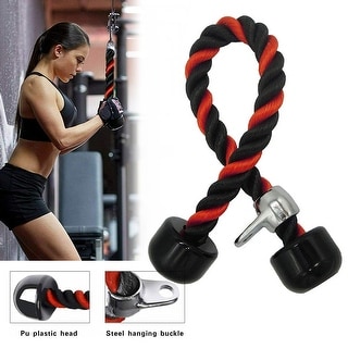 rope push down biceps